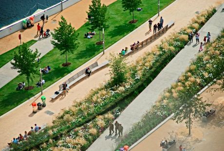 Queen Elizabeth Olympic Park UK by Hargreaves Associate – mooool