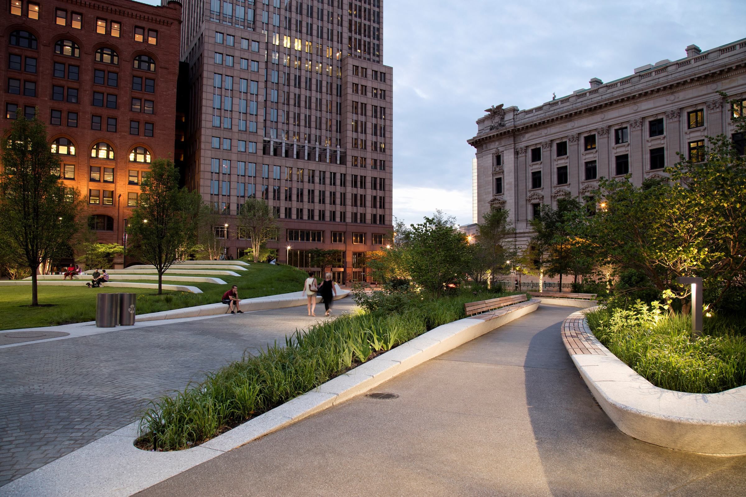 Cleveland Public Square Cleveland By James Corner Field Operations – mooool