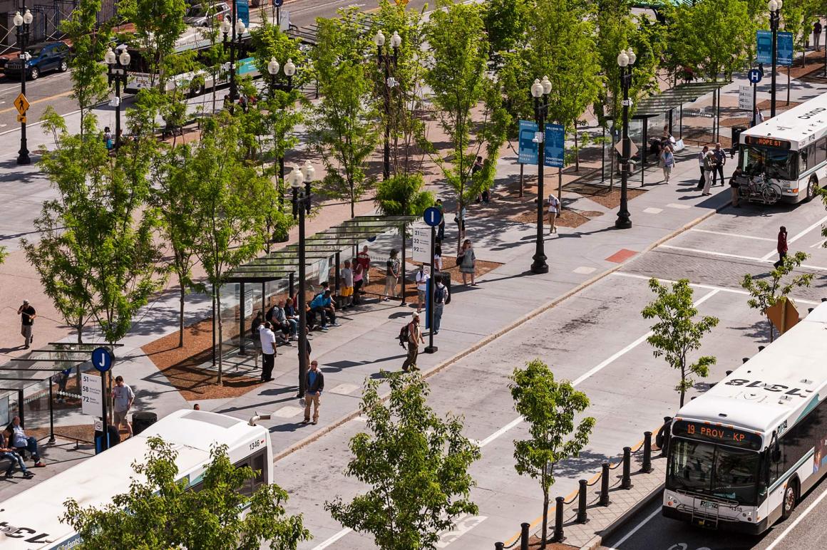 普罗维登斯甘街区肯尼迪广场广场 Kennedy Plaza / KMDG – mooool木藕设计网