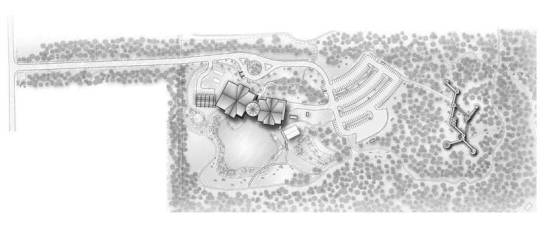有树穴、鸟巢、空中儿童蜘蛛网的超级野生步道 / Linearscape – mooool木藕设计网