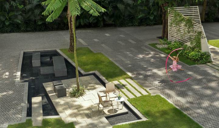 印度Godrej Platinum住区景观 / ONE Landscape – mooool木藕设计网