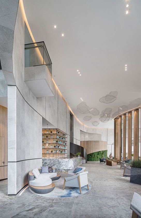 Sanya Hongzhou TianXi Sales Center by TRINITY Interior Design – mooool