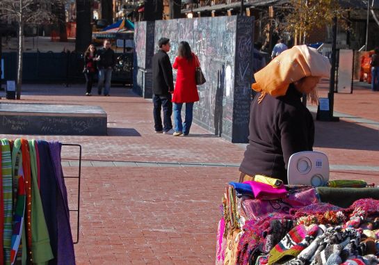 The community chalkboard + podium by Siteworks Studio – mooool