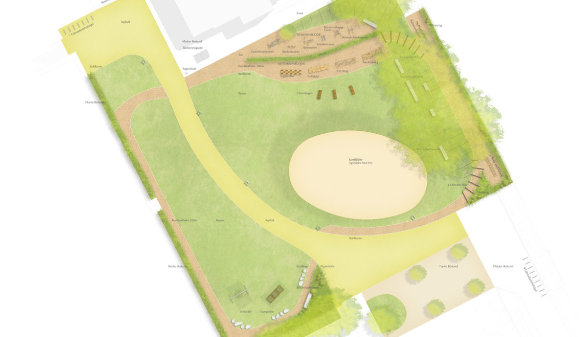 城市体育运动公司重建 Sportanlage im SportPark Poststadion by Henningsen – mooool木藕设计网