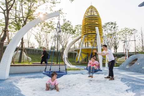 Kid’s Playground City Of The Sky by L&A design – mooool