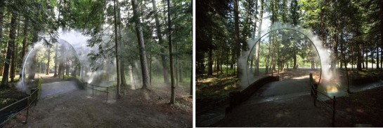 弧形光轮艺术装置 Arc Zero-Nimbus / James Tapscott – mooool木藕设计网