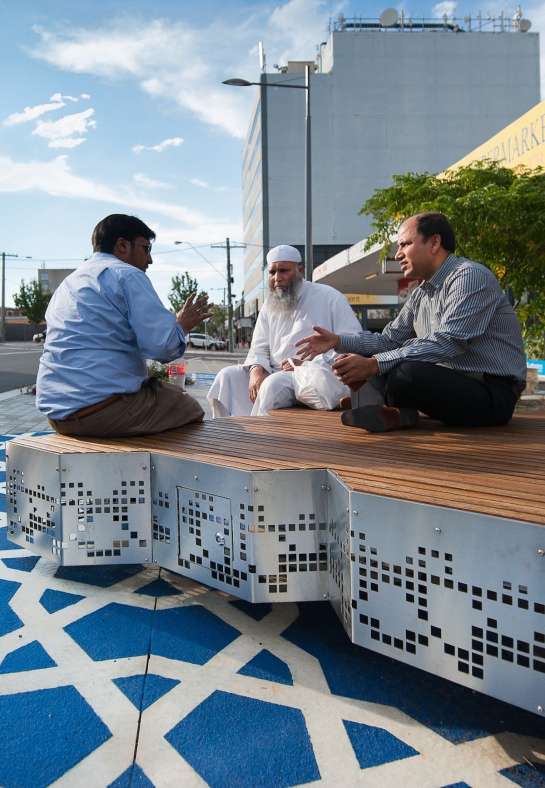 Afghan Bazaar Cultural Precinct by HASSELL – mooool