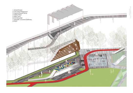 Mega Park by Landscape Collaboration – mooool