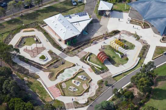 Sydney Park Children’s Bike Track by Turf Design Studio – mooool