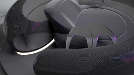 LOOP Immersive Sound Lounge by Zaha Hadid Virtual Reality Group – mooool