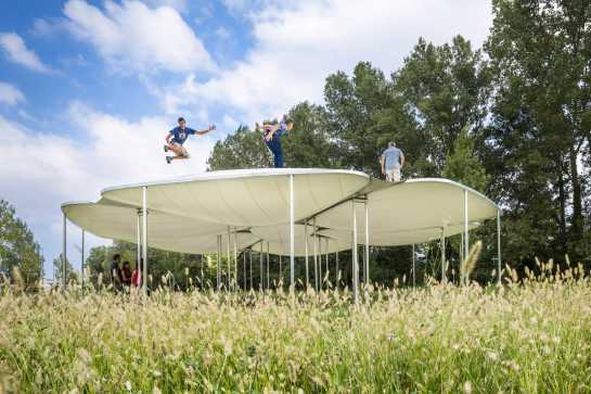 Flower Pavilion by AZC – mooool