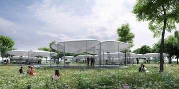 Flower Pavilion by AZC – mooool