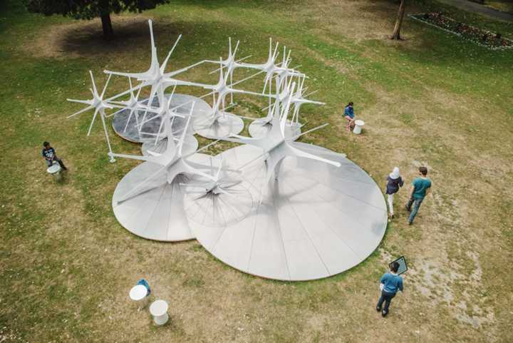 Triumph Pavilion 2015: Sky Pavilion by Nonscale Co – mooool