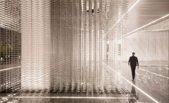 The IN Art Center Environmental Visual System Design by ToThree – mooool