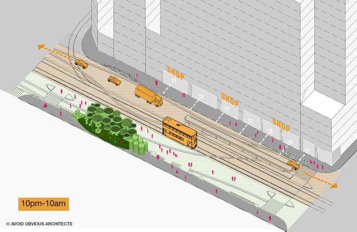 香港市中心的街道”公园”设计 / Avoid Obvious Architects – mooool木藕设计网