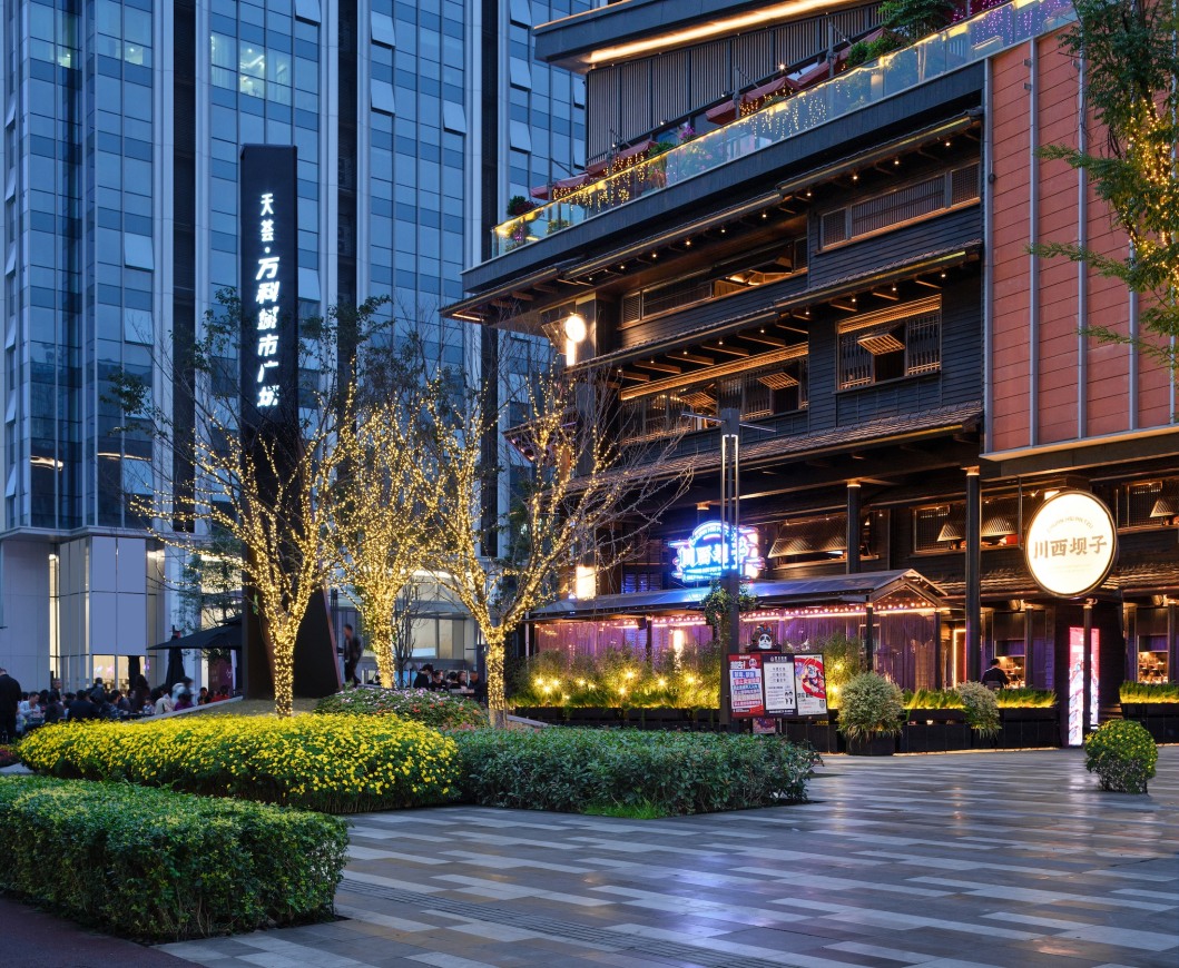 留住东城记忆，新空间的生命线 万科·天荟 / 致澜景观 – mooool木藕设计网