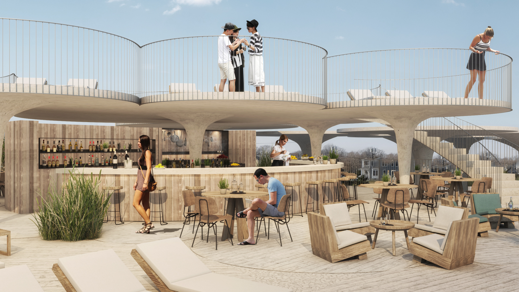生于自然的沙滩俱乐部 / Rojkind Arquitectos + Slade Architecture + Esrawe Studio ...