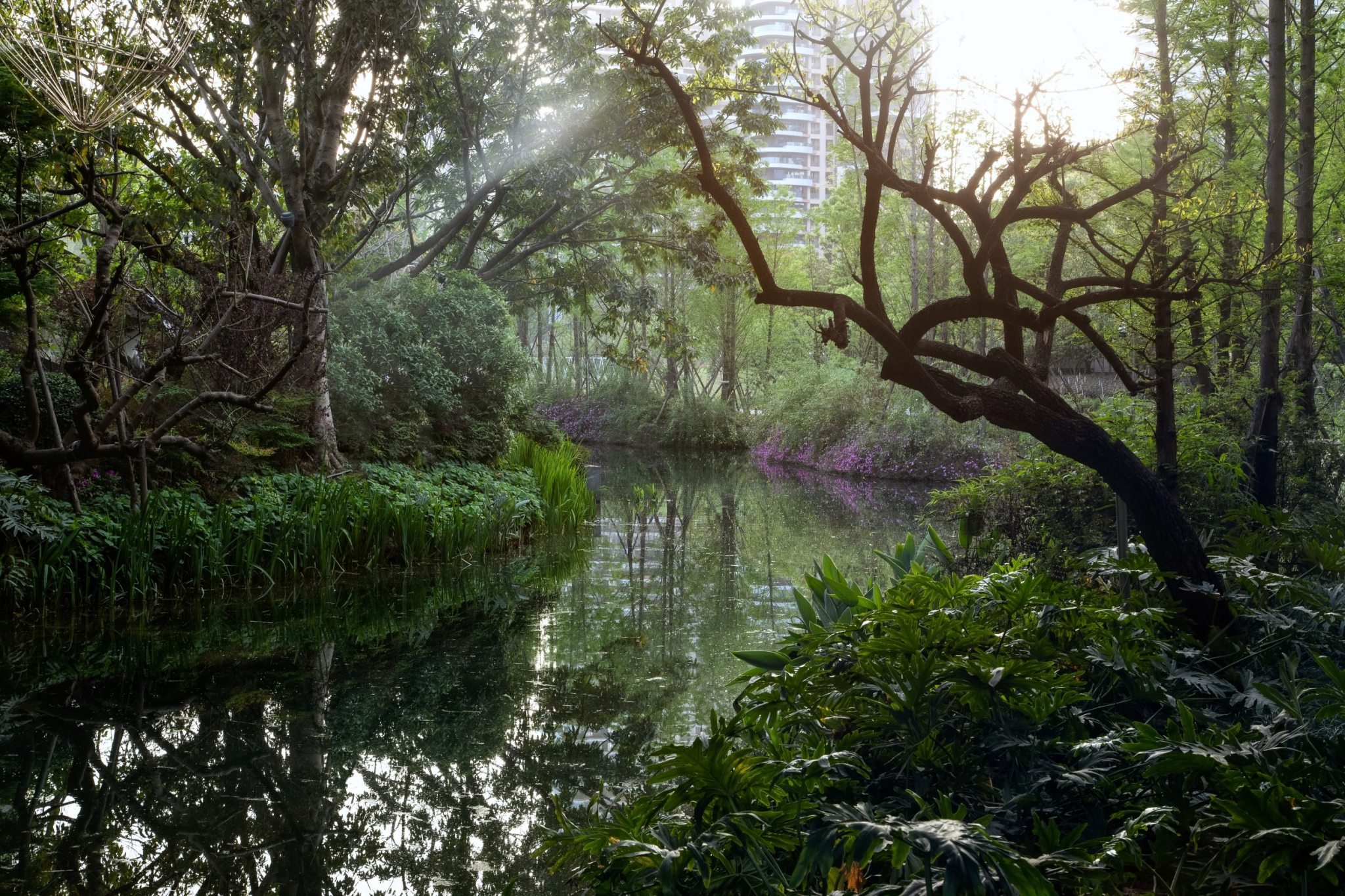 Chengdu Luxelakes Kayak Channel Landscape by WTD – mooool