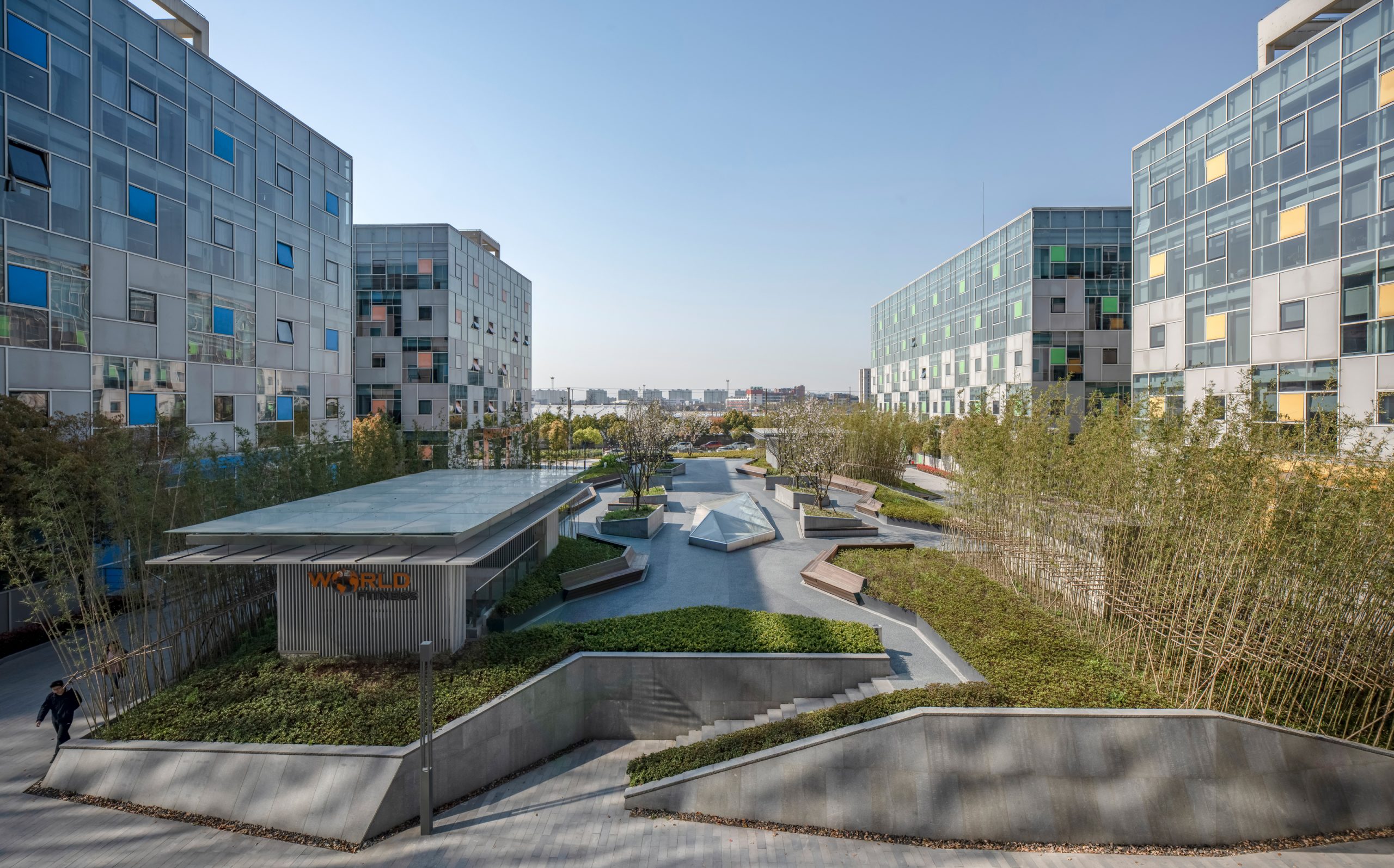 Shanghai Jinqiao Wanchuang Center Park Renovation by GOA – mooool