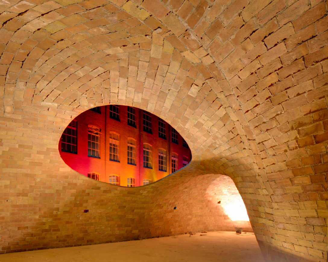 The free-form vault structures: Brick-topia, Portalen Pavilion and ...