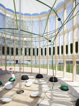 世界首个集成微藻空气净化游乐场 / ecoLogicStudio – mooool木藕设计网