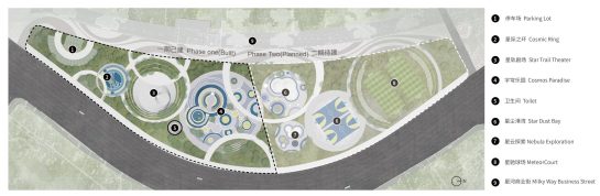与 星际 接轨的共享社区公园 致岭 星际广场 广州天萌建筑设计 Mooool木藕设计网
