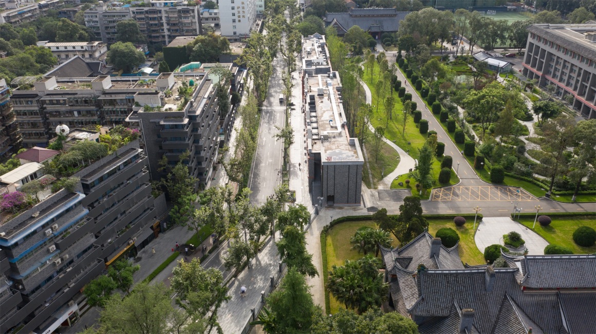 The Urban Micro Renewal Of The University Road By Lab D+H – mooool