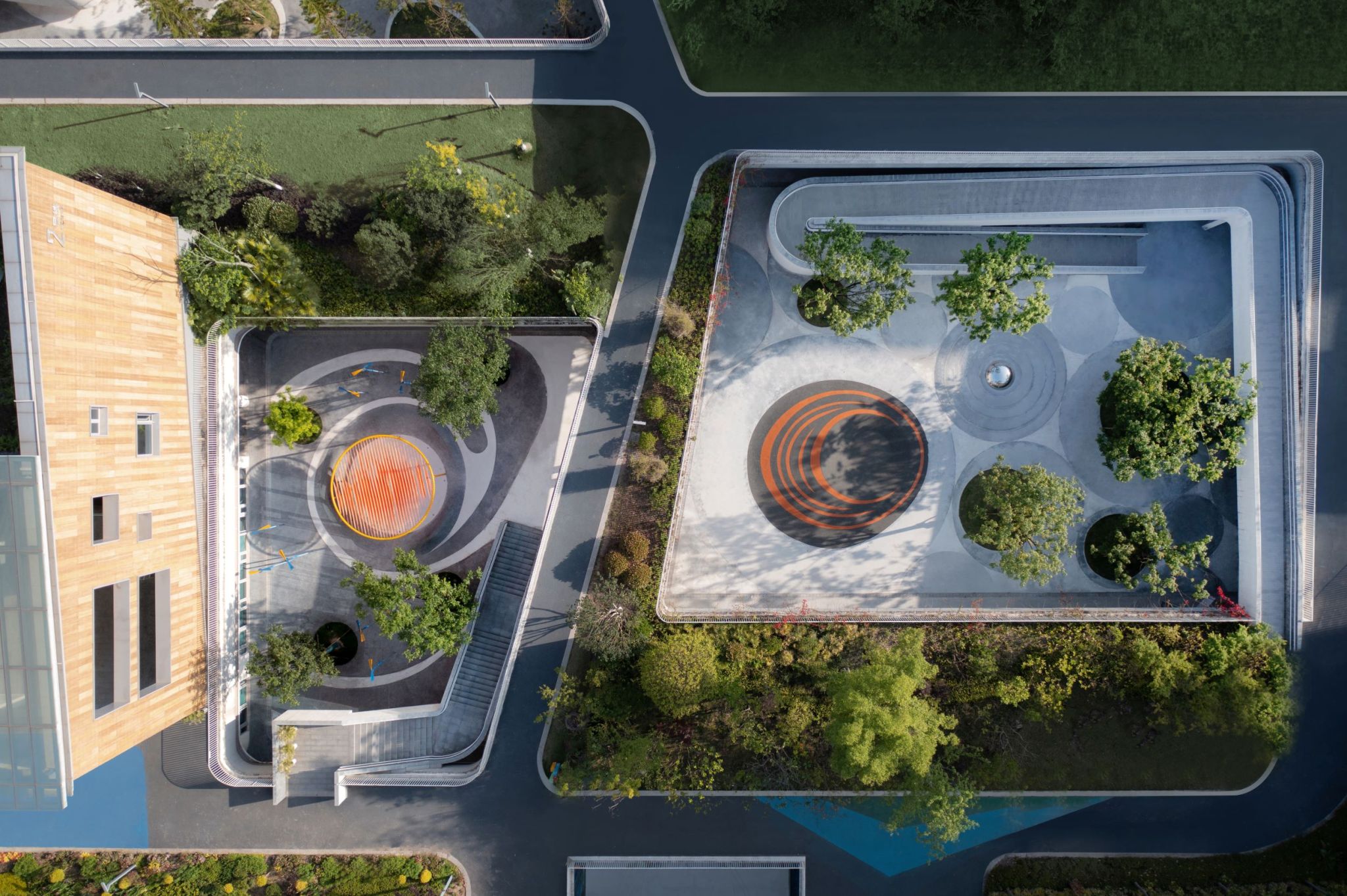 Chongqing Liangjiang Peoples Primary School Landscape Renovation Design ...
