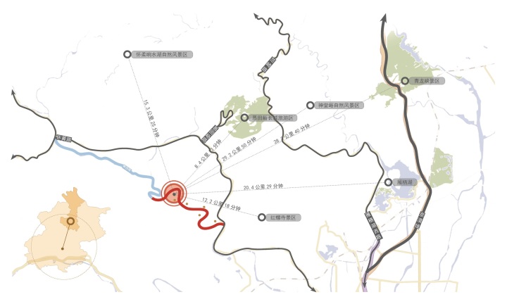 Upgrading Design Of Chestnut Blossom Valley Scenic Road In Bohai Town ...
