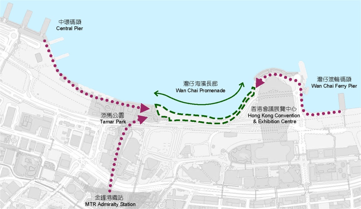 The Wanchai Promenade, Hong Kong by EADG – mooool