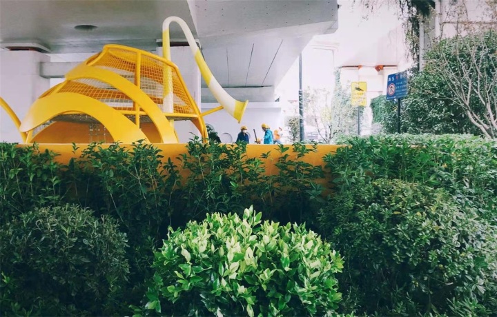 Micro Space Tangsu River Under Bridge At Kaixuan Road Of Changning ...