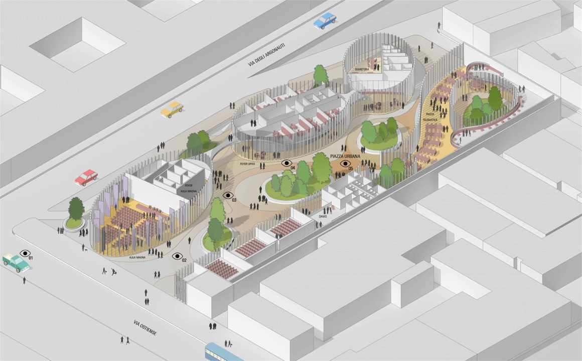 The New Headquarters Of Rome Tre University By MC A – mooool