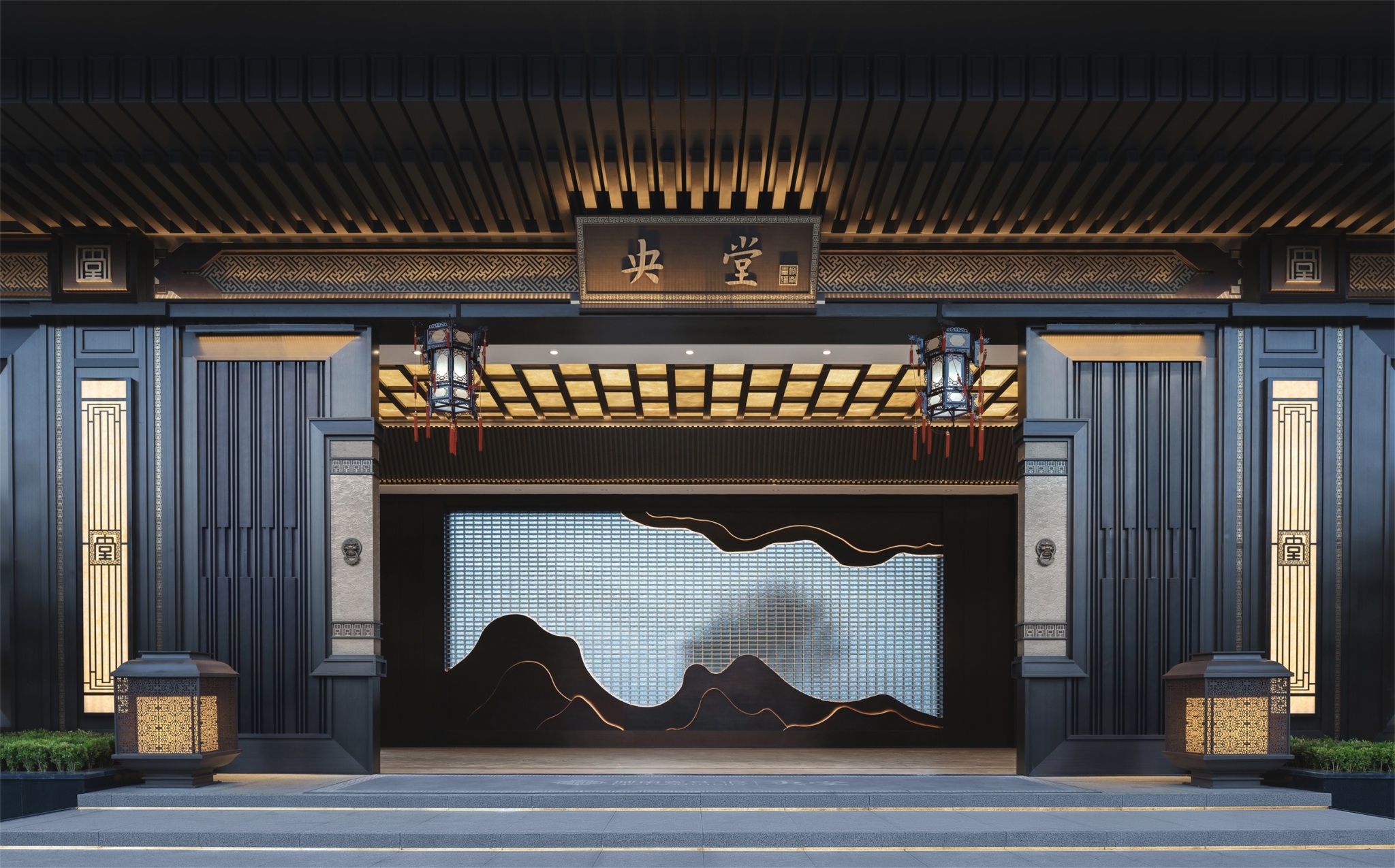 Chengnan NO.1 Central Hall ByAOBO Landscape – mooool