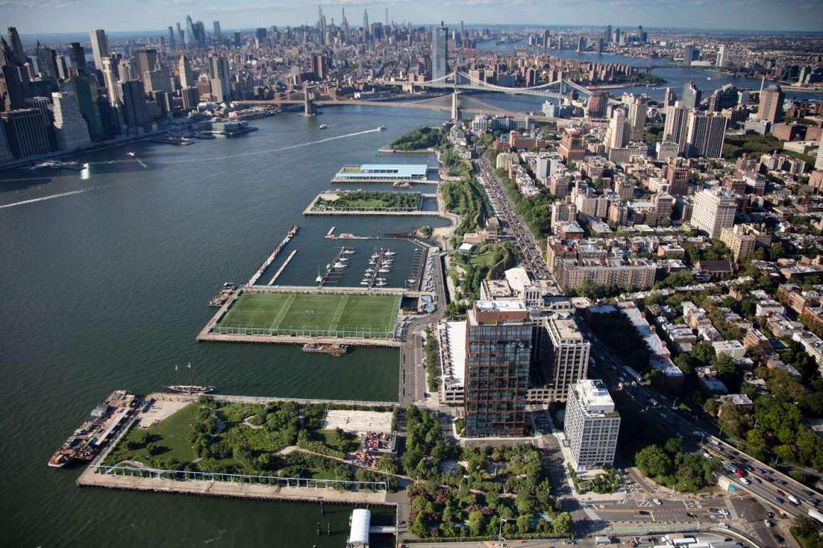 布鲁克林大桥公园，一次长达二十二年的城市更新探索 – mooool木藕设计网