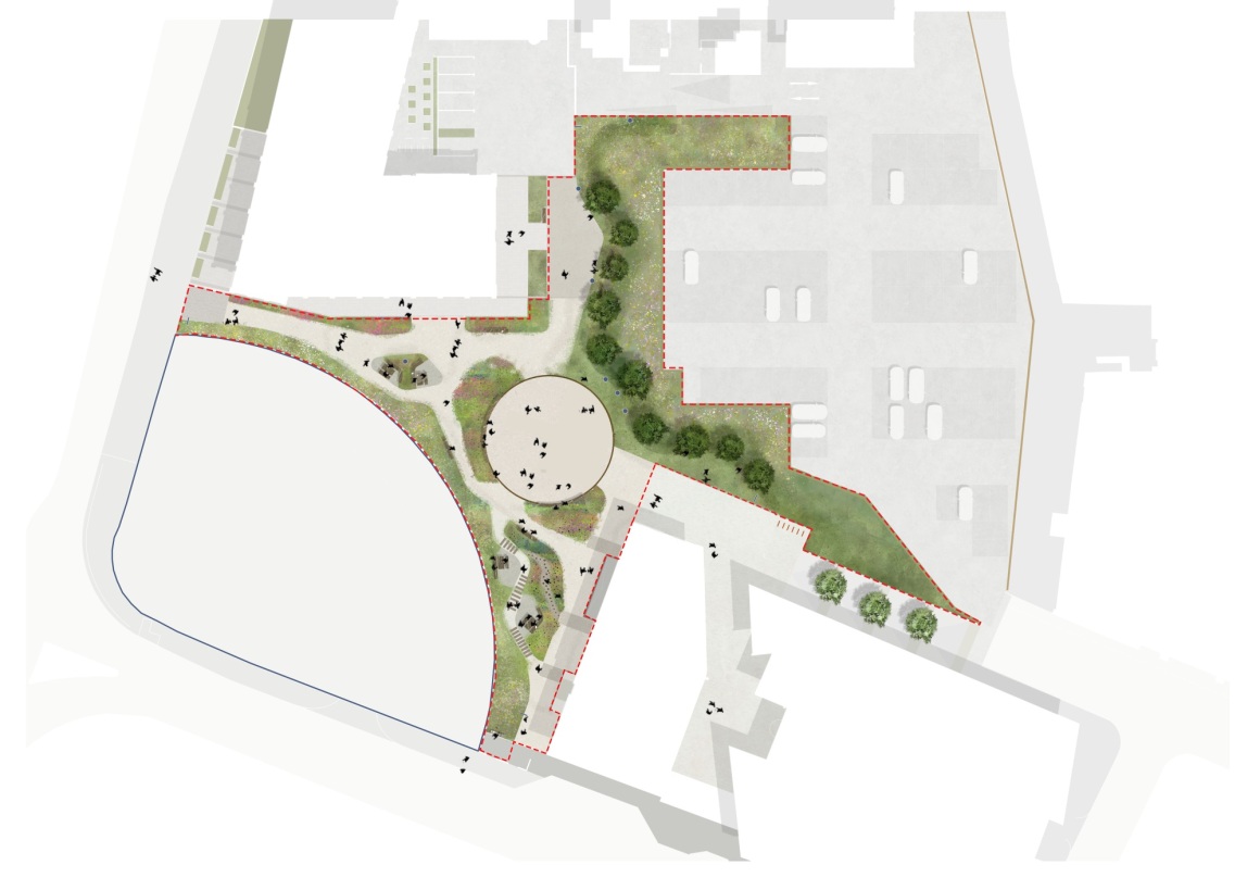 Glassfields Meanwhile Park by B|D Landscape Architects – mooool