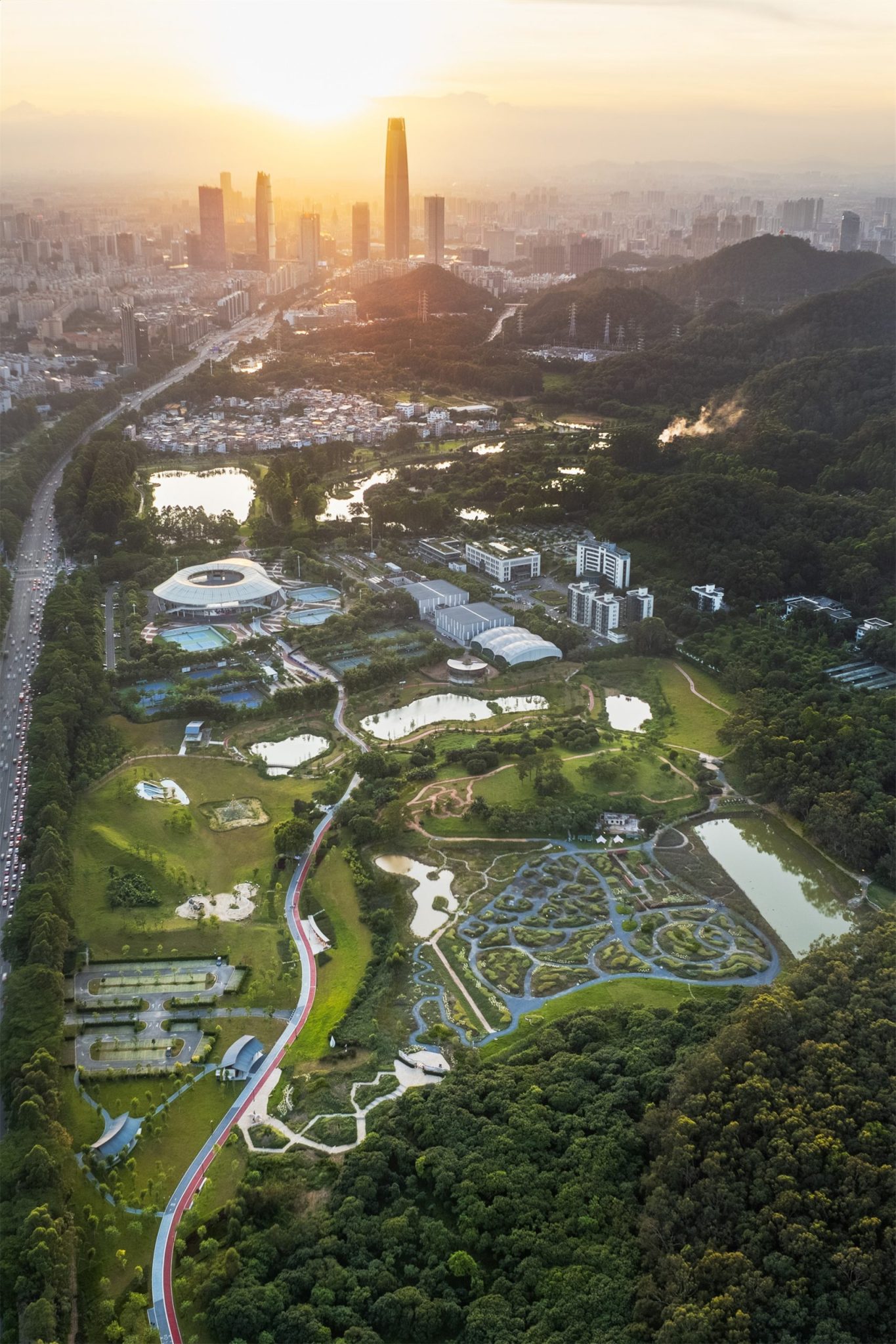 黄旗山南麓香遇走廊（一期）：生态能量场 / 东大设计 – mooool木藕设计网