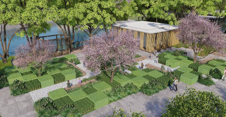 Cheng He Township Construction Xiao Tian Tea House Xiao Tian Sweet Farm ...