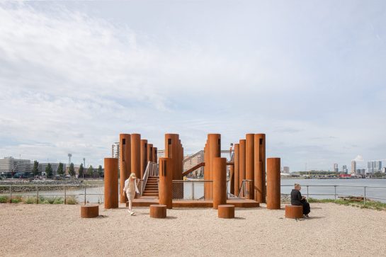 鹿特丹瞭望地标，水上森林 / NEXT architects – mooool木藕设计网