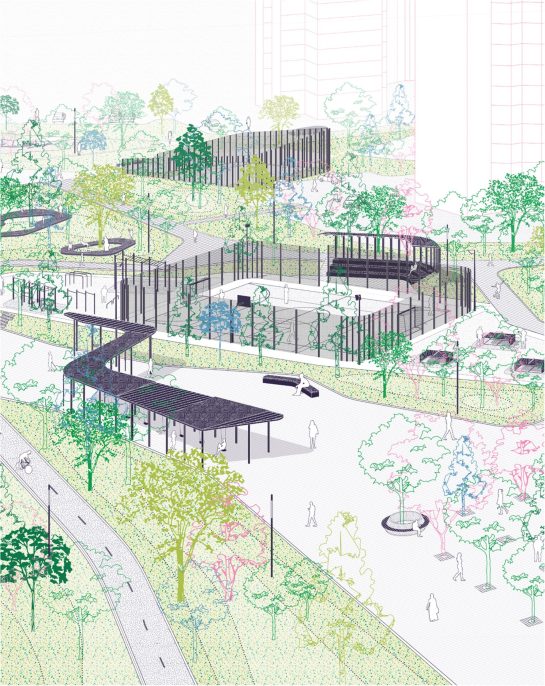 Poyma Embankment Park by Basis architectural bureau – mooool