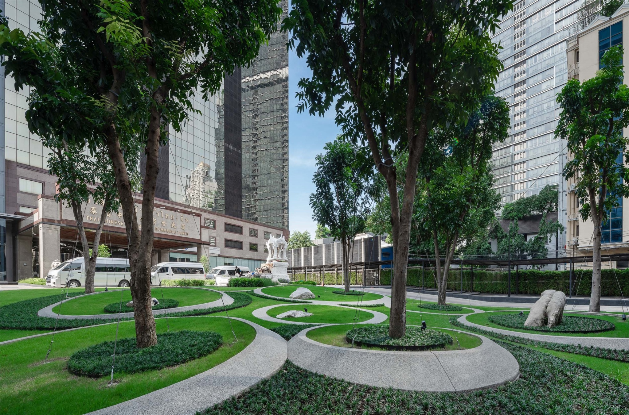 “Gardens of metaphors”，Thai CC Tower Park by Studio NDT – mooool