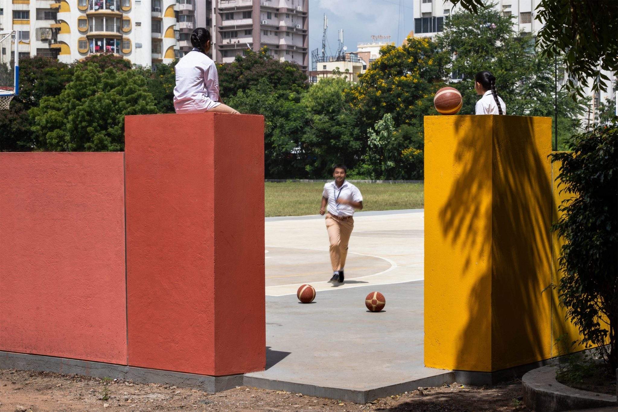 Multipurpose Court at St. Mary’s School by playball studio – mooool
