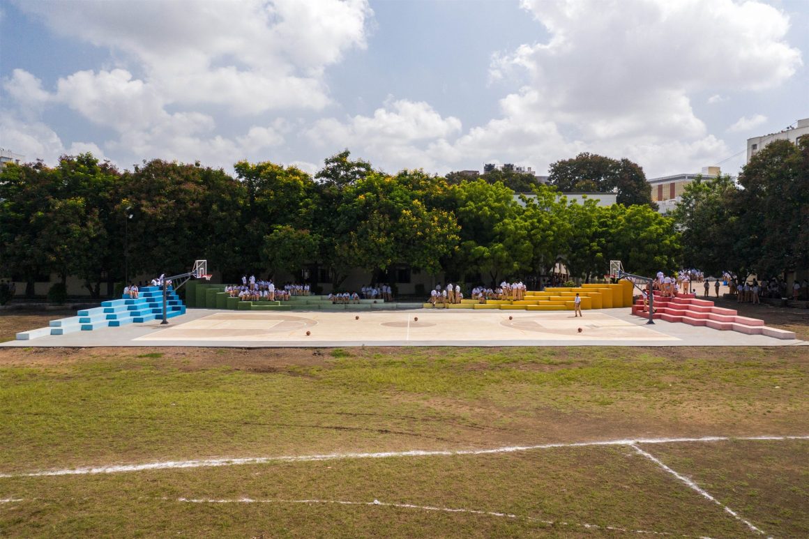 Multipurpose Court at St. Mary’s School by playball studio – mooool