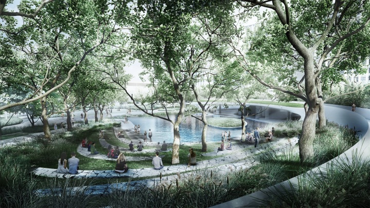 概念设计 | 阿里巴巴第五期园区国际设计竞赛 / ASPECT Studios – mooool木藕设计网