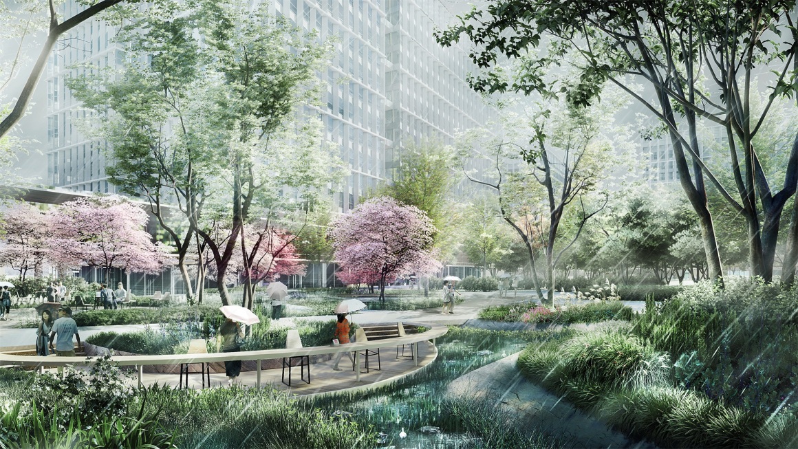 概念设计 | 阿里巴巴第五期园区国际设计竞赛 / ASPECT Studios – mooool木藕设计网