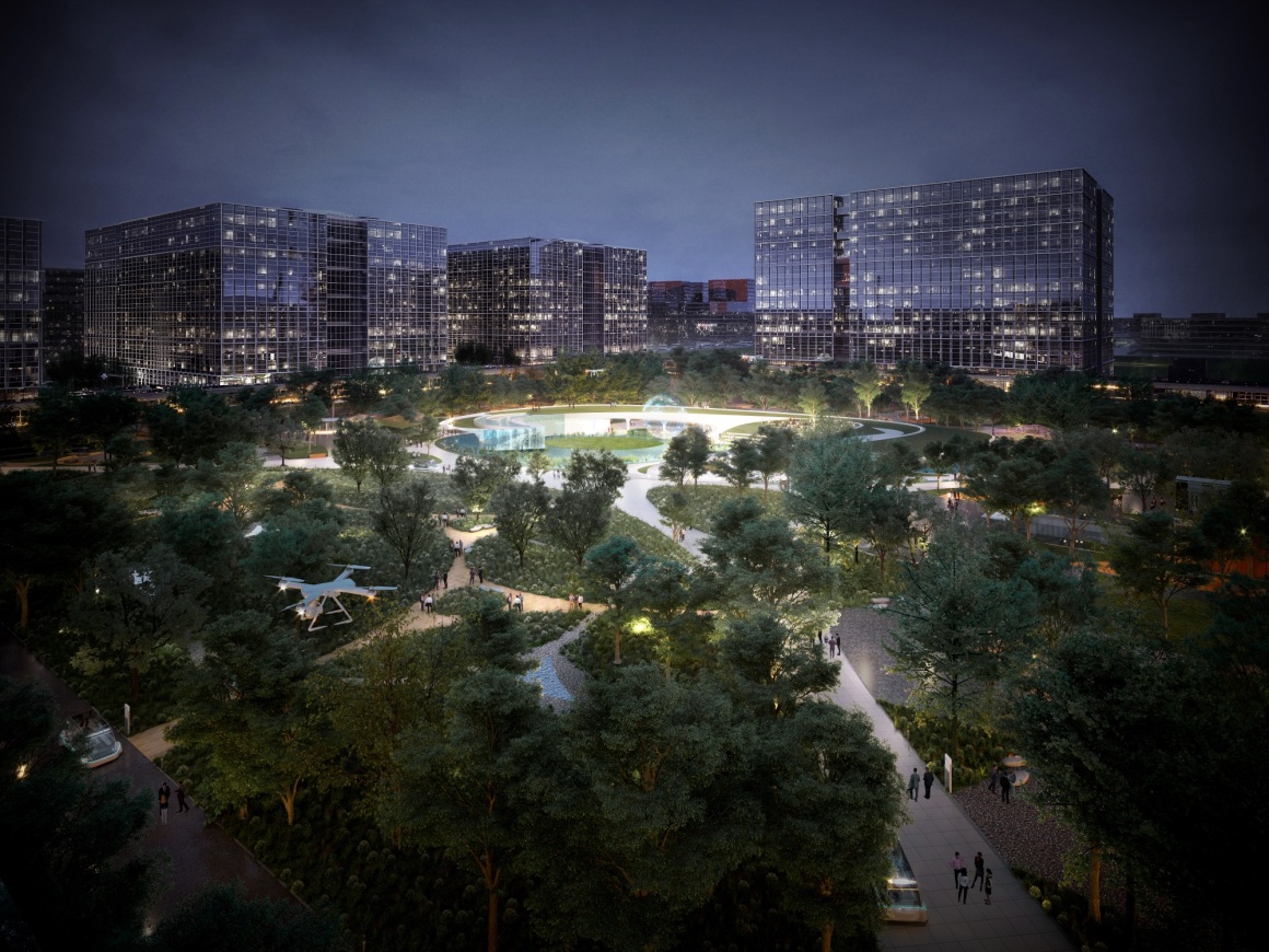 概念设计 | 阿里巴巴第五期园区国际设计竞赛 / ASPECT Studios – mooool木藕设计网