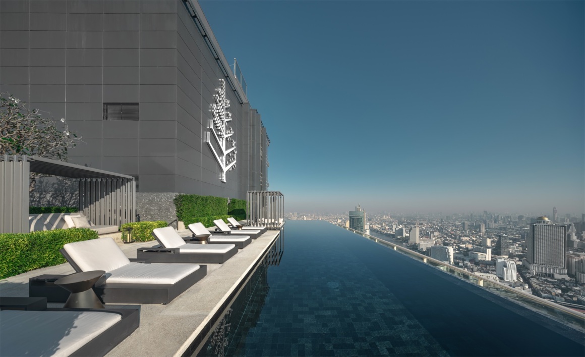 曼谷四季私人公寓天空泳池 / Landscape Tectonix Limited – mooool木藕设计网