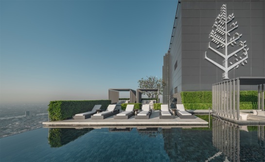 Four Seasons Private Residences Bangkok (Sky Pool) by Landscape Tectonix Limited – mooool