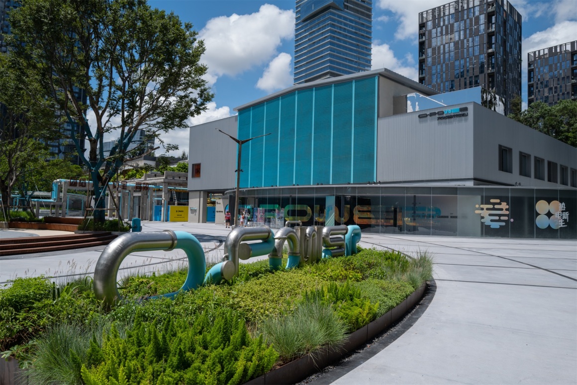 可持续的城市“超更新”：深圳华侨城O·POWER文化艺术中心景观设计 / Lab D+H SH – mooool木藕设计网