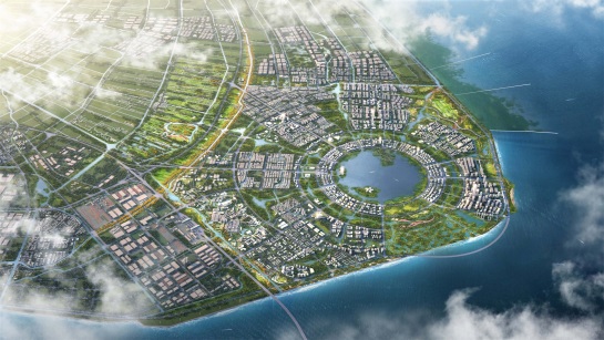 Shanghai Nanhui New City Green Ring Concept Planning By WEi STUDIO – mooool