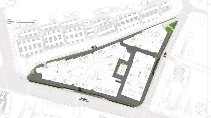 南京三山街万象天地：云锦编织下的城南街巷空间 / Lab D+H SH – mooool木藕设计网